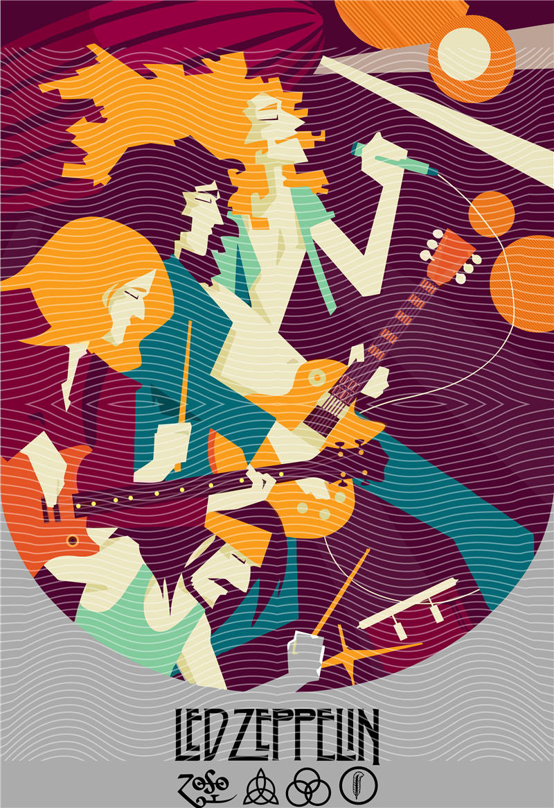 Metal band half tone - Design Catalogue